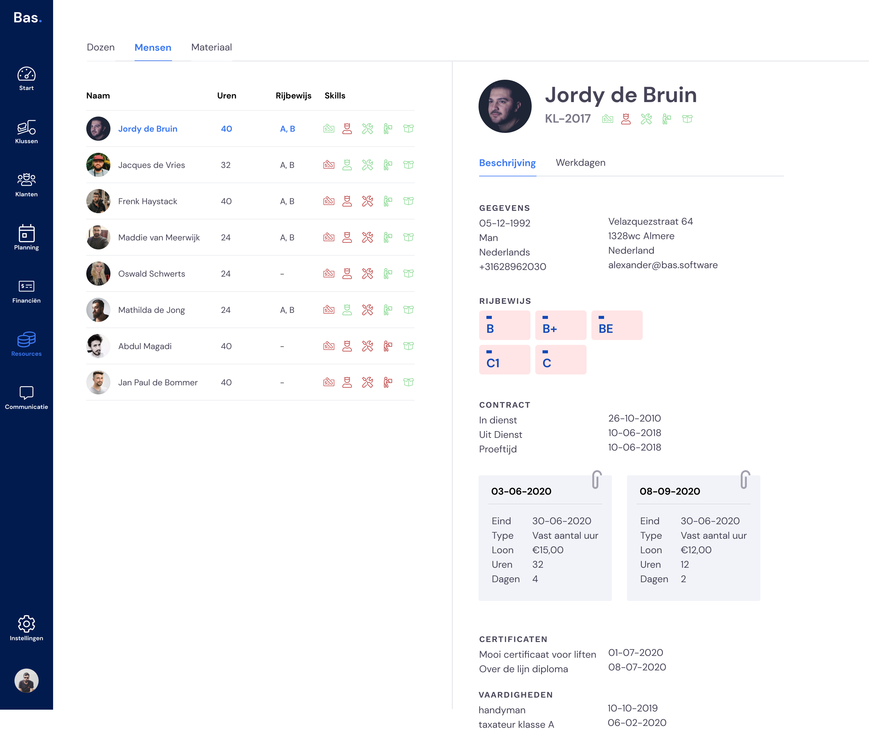 Slimme software voor verhuisbedrijven - Bas Software
